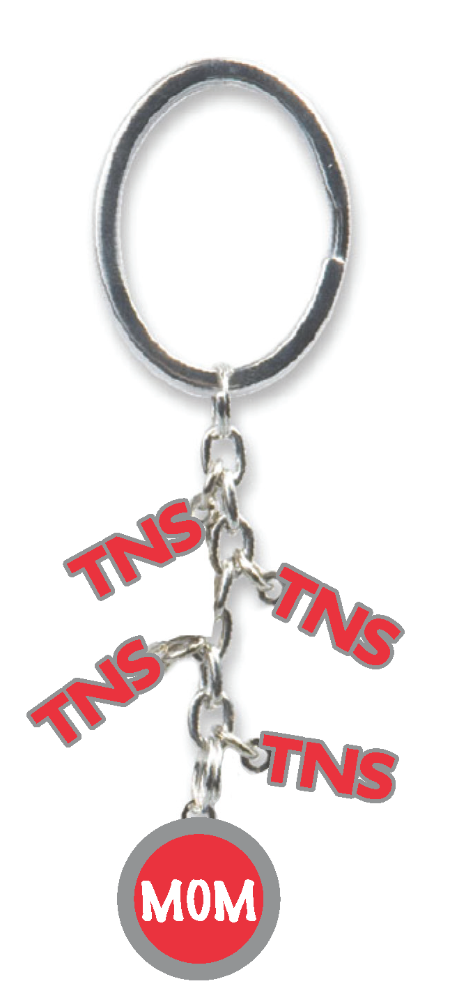 Dangle Charm Keychain - TNS MOM – The New School | thenewstore.nyc